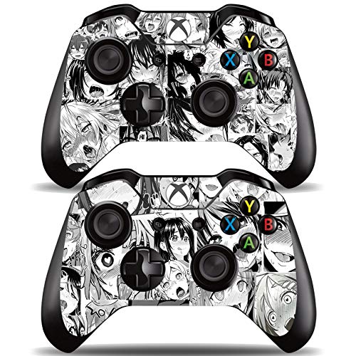 Vanknight Xbox 1 Remote Controller Vinyl Decal Skin Stickers Cover for Xbox One Remote 2 Controllers Skin Anime Funny Girls