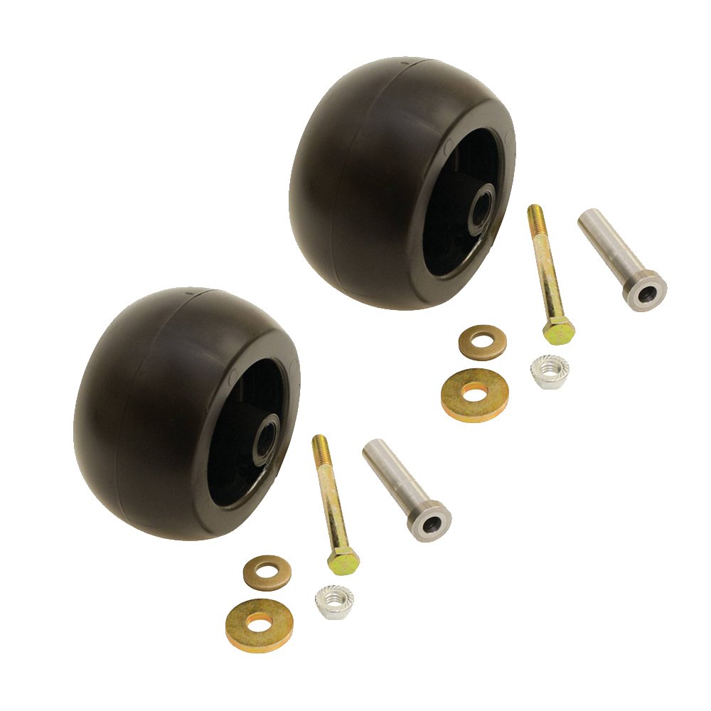 Stevens Lake Parts Set of 2 New Deck Wheel Kits Fits Exmark 103-4051 103-7263 103-7363 Fits Kubota K5371-42110