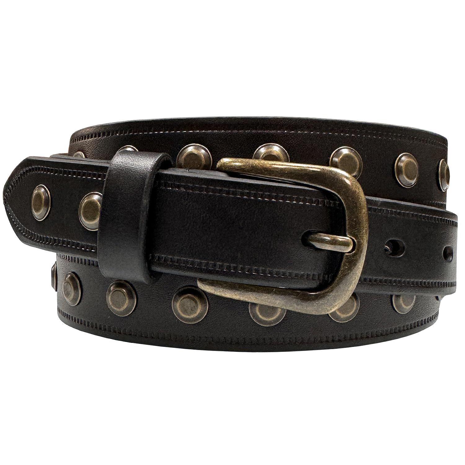 Skinny Women's Snakeskin Embossed Leather Casual Dress Fashion Belt (Beige, Medium)