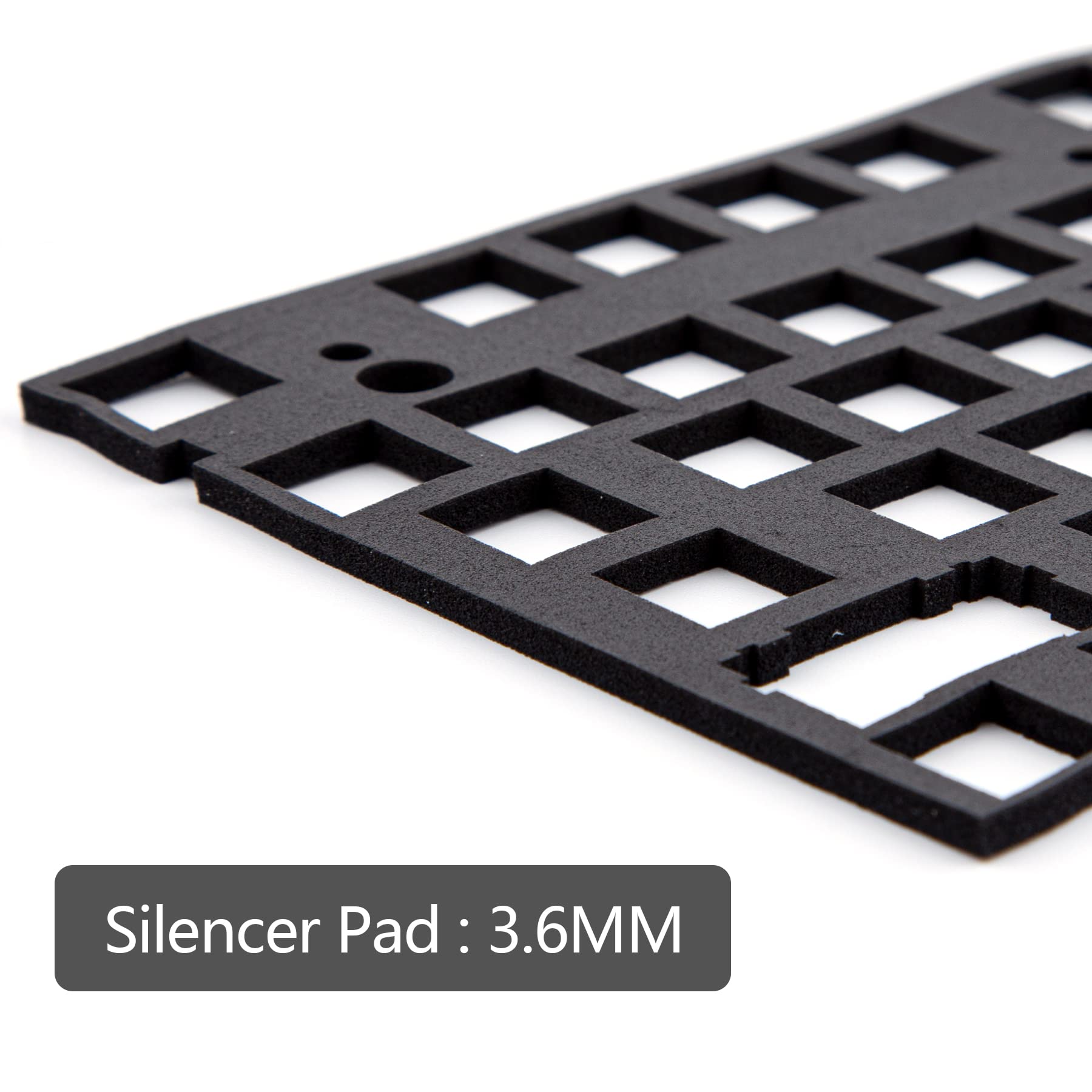 UniCusMech Mechanical Keyboard Switch Sound Dampeners Sheet Silencer Foam Foam Sponge Compatible with Mechanical Keyboard NJ80 Layout
