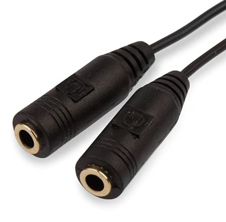 REYTID Replacement Splitter Cable Compatible with Sennheiser Gaming Headset GSP 300, 350, 500, 600 Compatible with Xbox One / PS4 - Convert PC Mac Adapter
