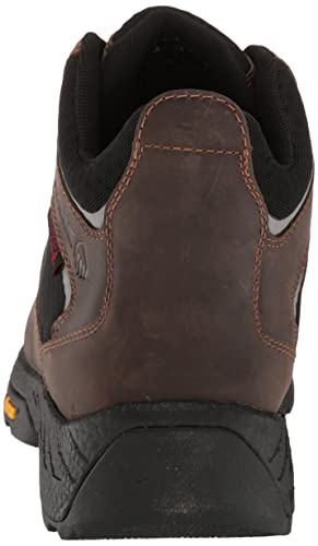 Wolverine Men's Guide Ultraspring Waterproof Construction Boot, Gravel, 10 X-Wide
