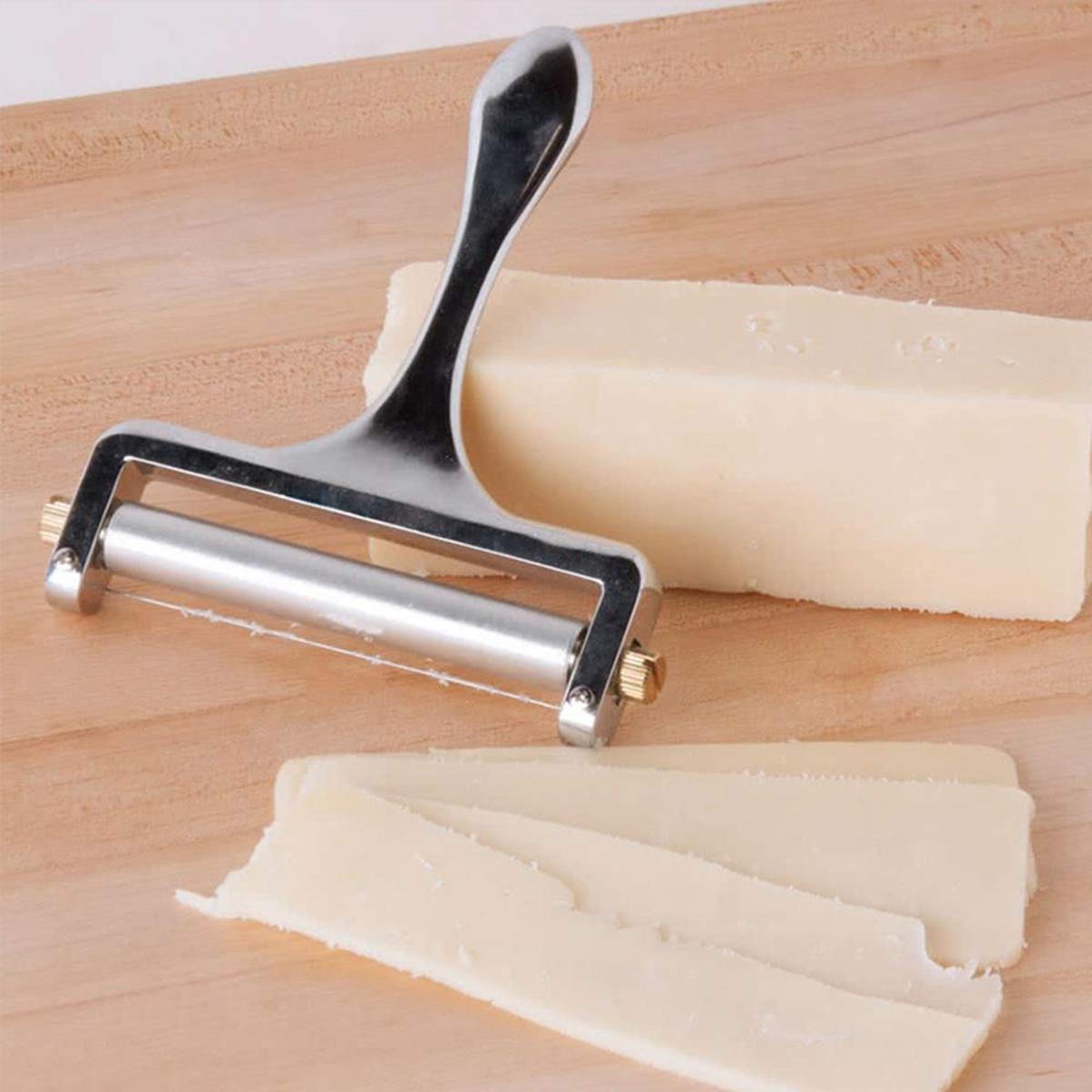 Woais Multifunction Non Stick Adjustable Zinc Alloy Sharp Kitchen Baking Cheese Grater Butter Slicer Baking