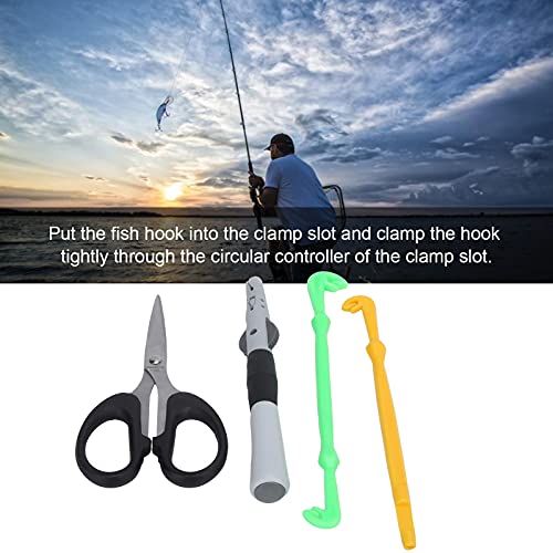 Yeuipea Fishing Line Knot Tying,Portable Fishing Loop Tying Tool Kit Pen Type Binding Device Durable Fishing Knot Tying Tool Set