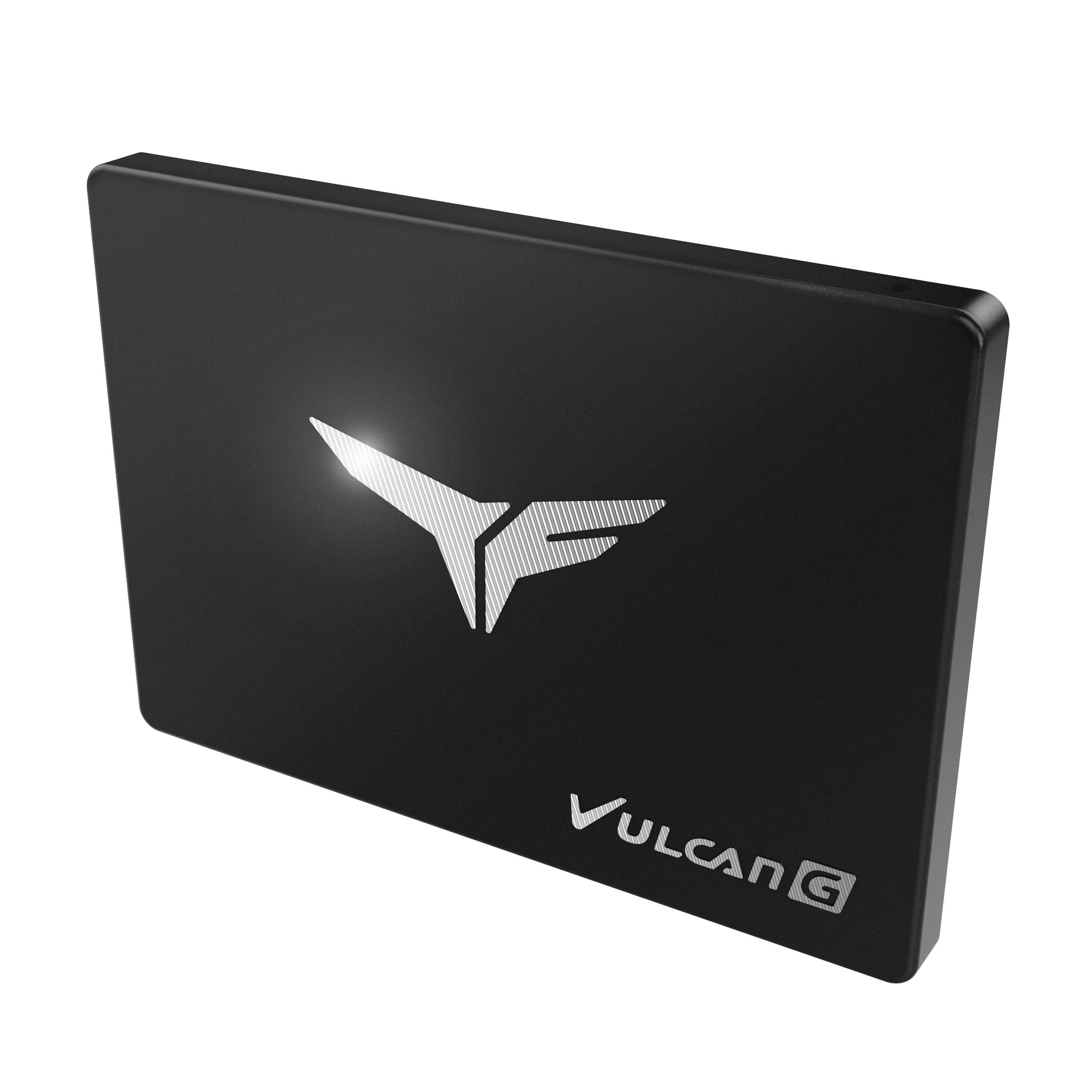 TEAMGROUP T-Force Vulcan G 1TB SLC Cache 3D NAND TLC 2.5 Inch SATA III Internal Solid State Drive SSD (R/W Speed up to 550/500 MB/s) T253TG001T3C301