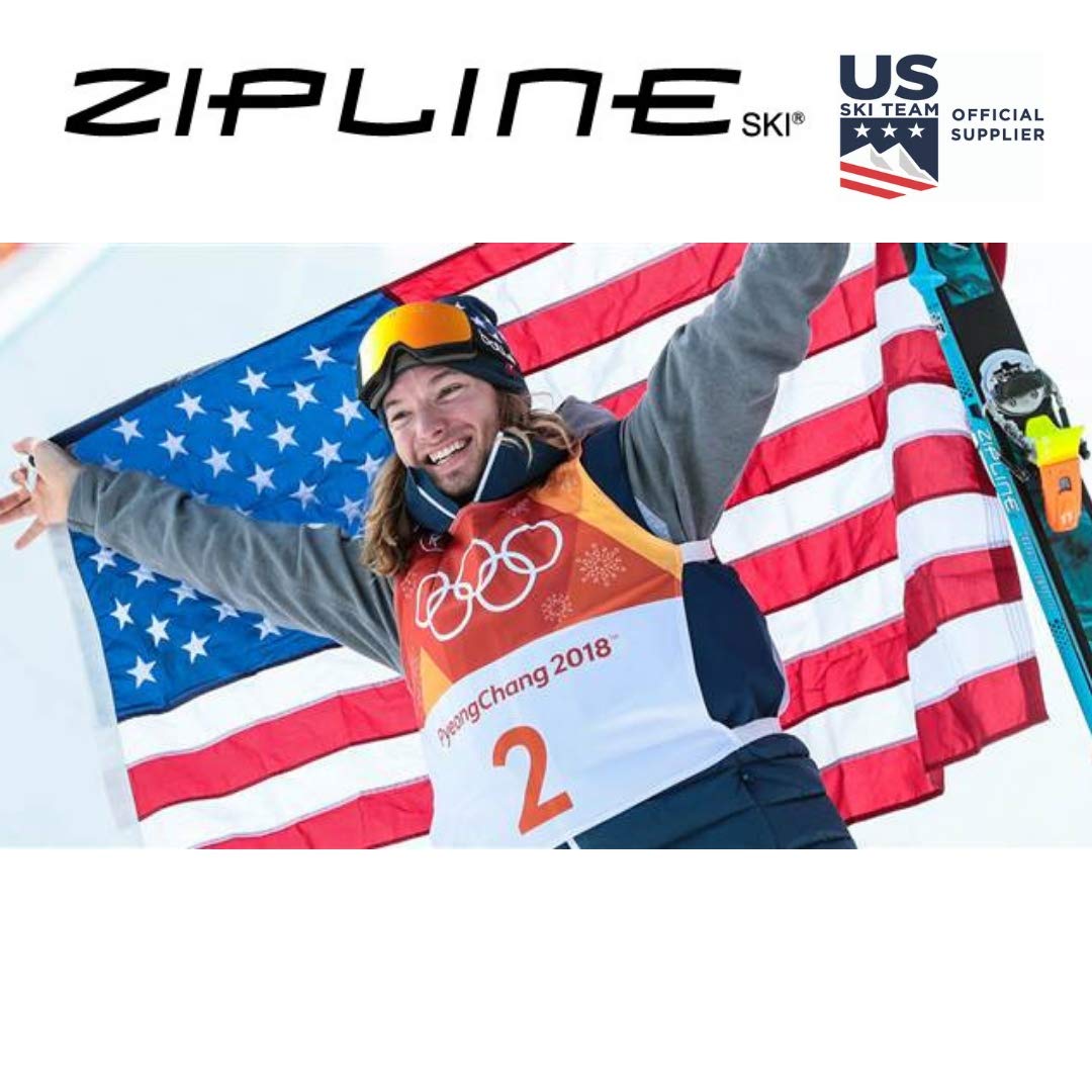 Ski Poles Graphite Carbon Composite - Zipline Blurr 16.0 - U.S. Ski Team Official Supplier (Lime - Blurr XT, 50" in./127 cm)