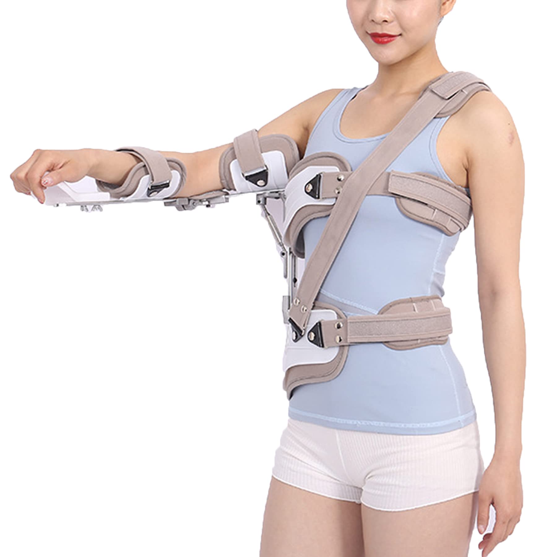 WILLQ Shoulder Abduction Immobilizer for Dislocation Fracture Sprains Elbow Arm Injury Recovery for Rotator Cuff Surgery Broken Arm for Collar Bone Rotator Cuff Shoulder Injury