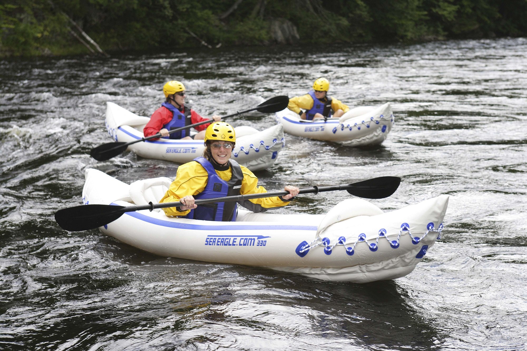Sea Eagle SE330 Inflatable Sports Kayak Pro Solo Package