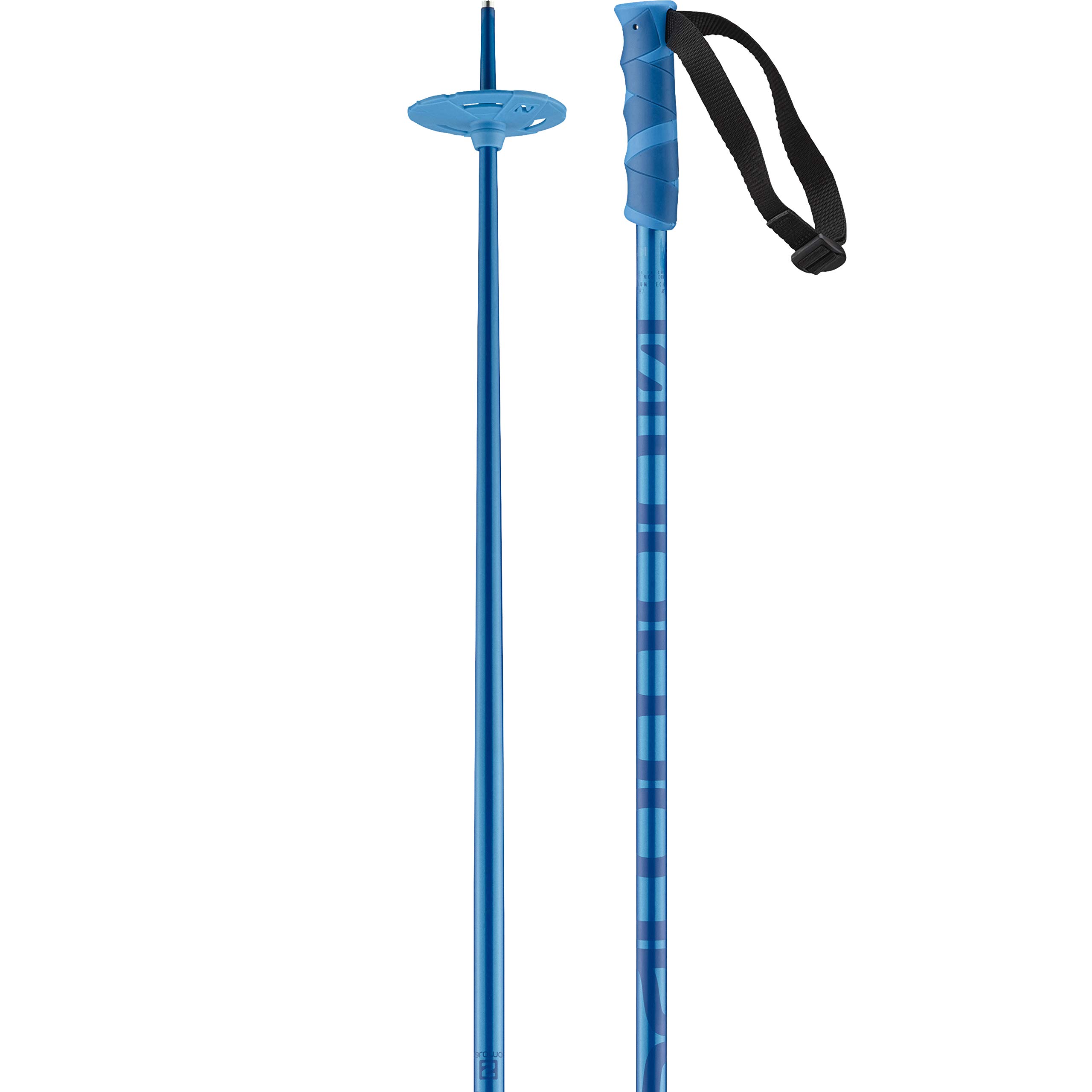 Salomon Unisex Hacker Ski Poles, Blue, 130
