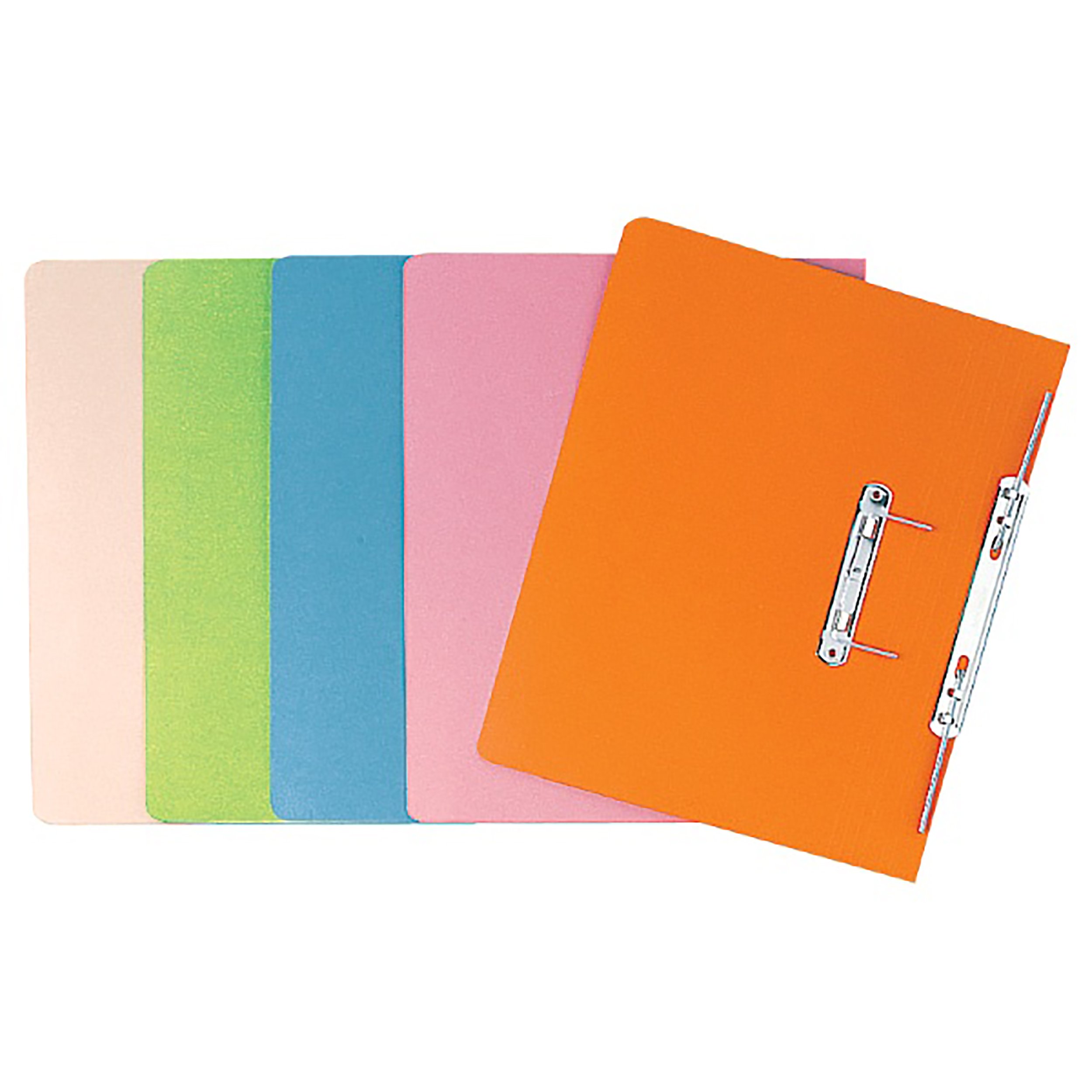 Rexel Jiffex Foolscap Transfer File Green (Pack of 50)