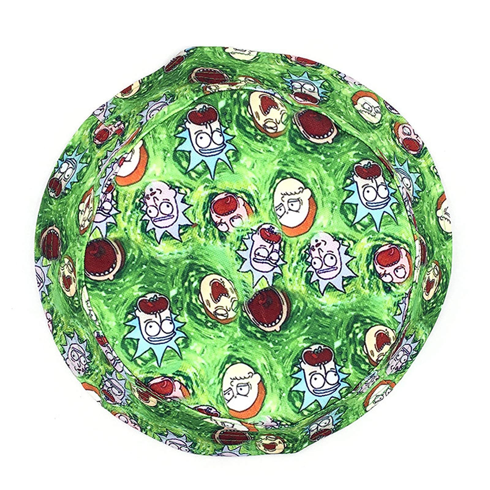 Unisex Summer Bucket Hat SINLOOG Reversible Sun Cap with Rick & Morty Packable Dad Hat