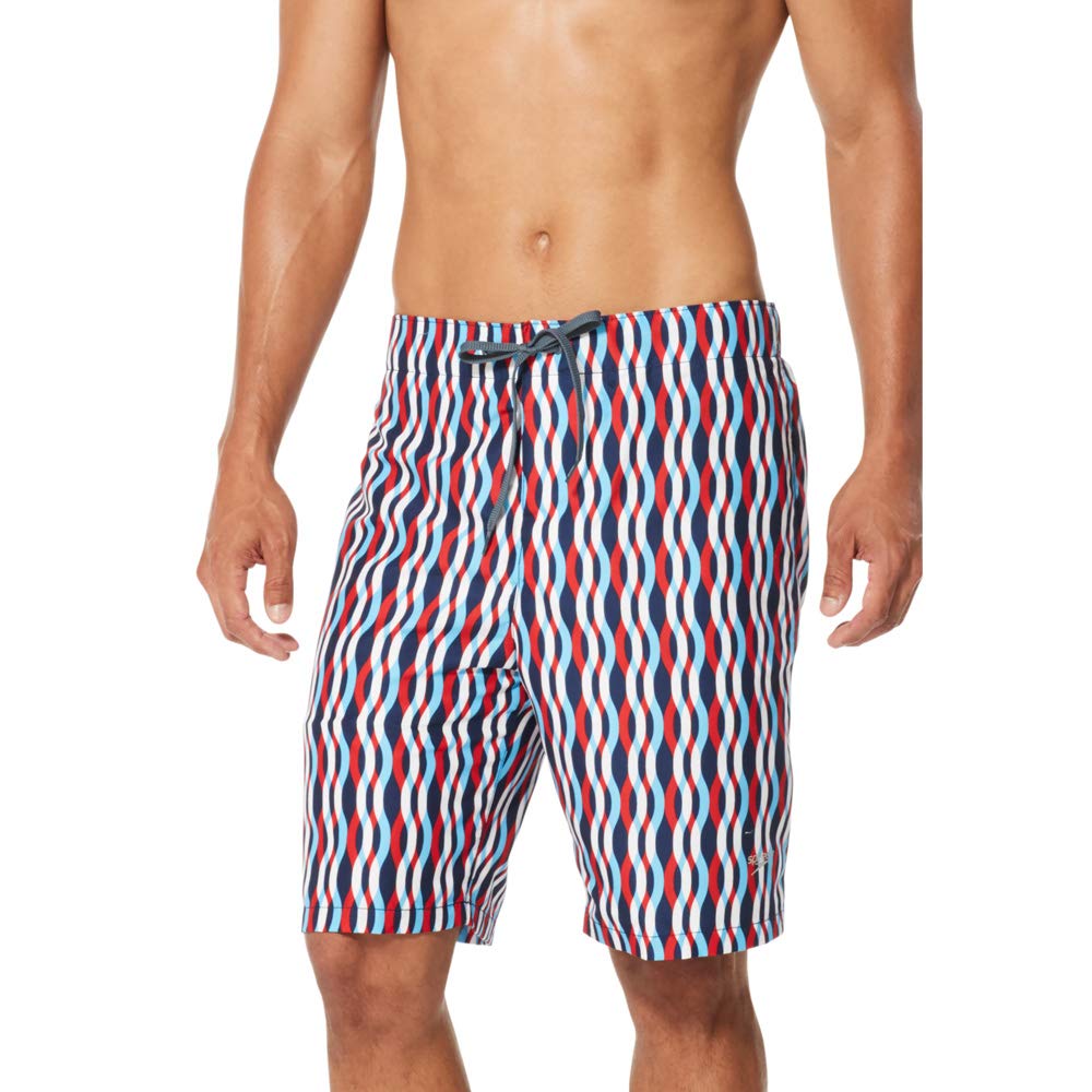 Speedo Men's Swim Trunk Knee Length Boardshort E-Board Printed
