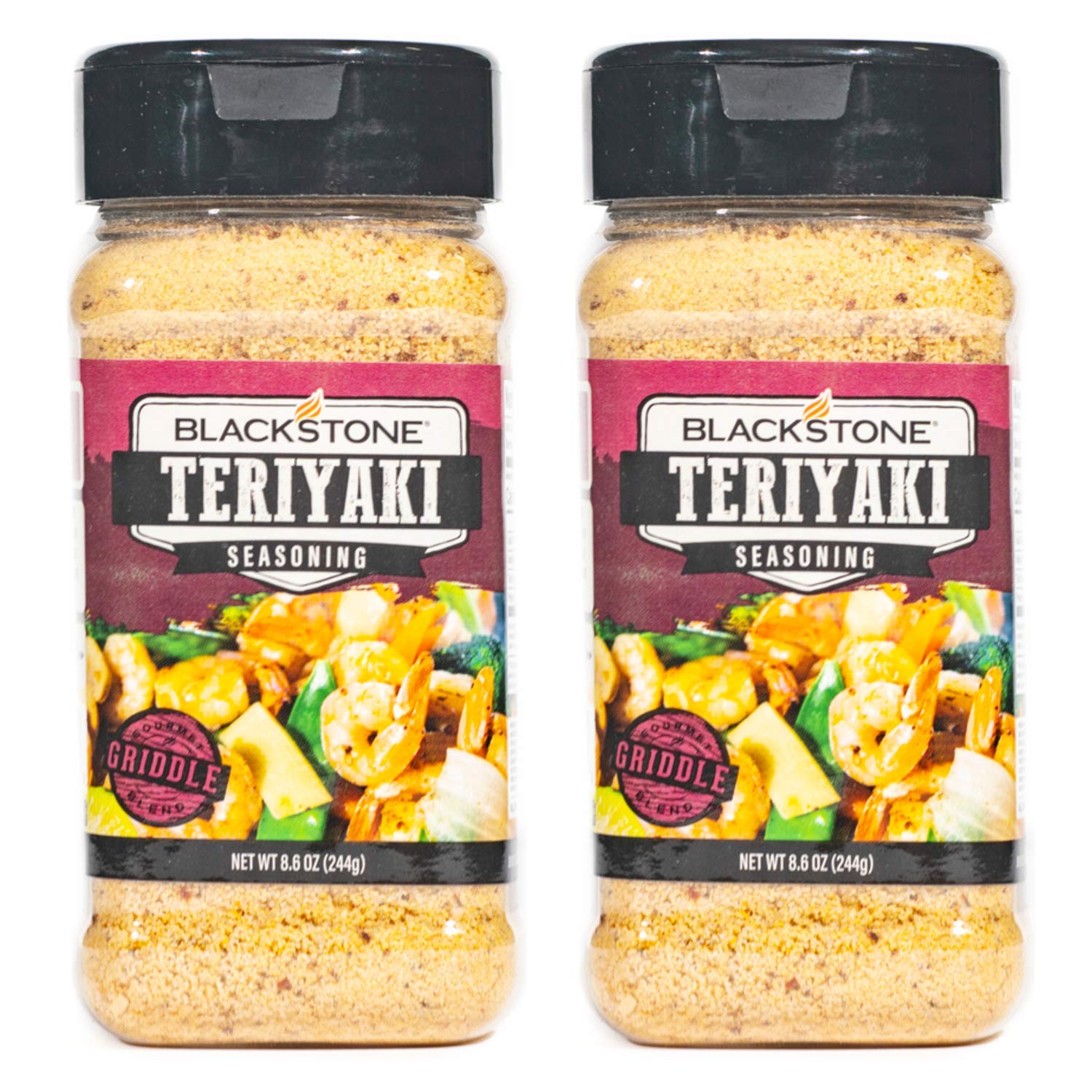 Ultimate Barbecue Spices, Gourmet Flavor Seasoning Bundle (2 Pack), Use for Grilling, Cooking, Smoking - Meat Rub, Dry Marinade, Rib Rub (Teriyaki, 8.6 Ounce)