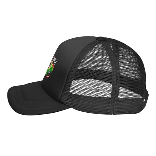 Ryan Blaney 12 Men's Adjustable Mesh Back Cap Curved Bill Snapback Mesh Baseball Cap Breathable Sun Hat