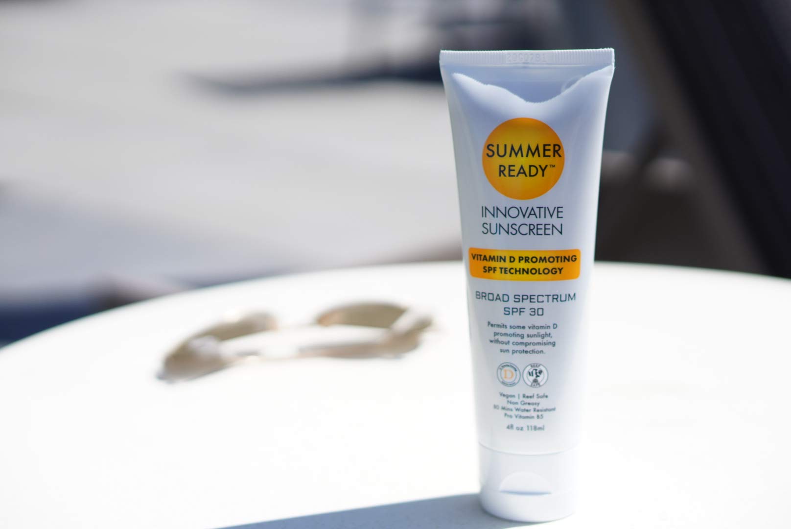 Summer Ready - Vitamin D Promoting Sunscreen SPF30 - Broad Spectrum Protection, Permits UVB Safely That Your Skin Needs To Produce Vitamin D