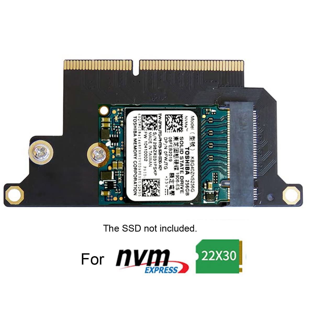 xiwai M.2 NGFF M-Key NVME SSD Convert Card fit for 2016 2017 13" A1708 A1707 A1706