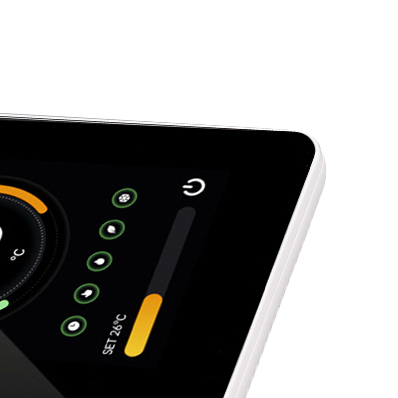 Smart WiFi Thermostat, 100‑250VAC Prevent Freezing App Control Smart WiFi Thermostat with Screws for Floor Heating (3A)