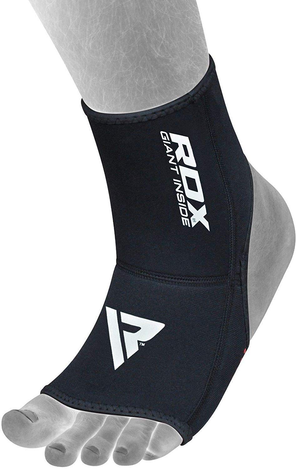 RDX Ankle Support Neoprene Brace Foot Guard MMA Pad Protector Achilles Tendon Pain (Sold as Single Item)