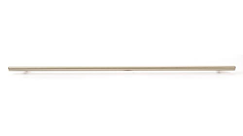 Richelieu Hardware BP305486195 Washington Collection 19 1/8-inch (486 mm) Center-to-Center Brushed Nickel Modern Cabinet and Drawer Bar Pull Handle for Kitchen, Bathroom, and Furniture