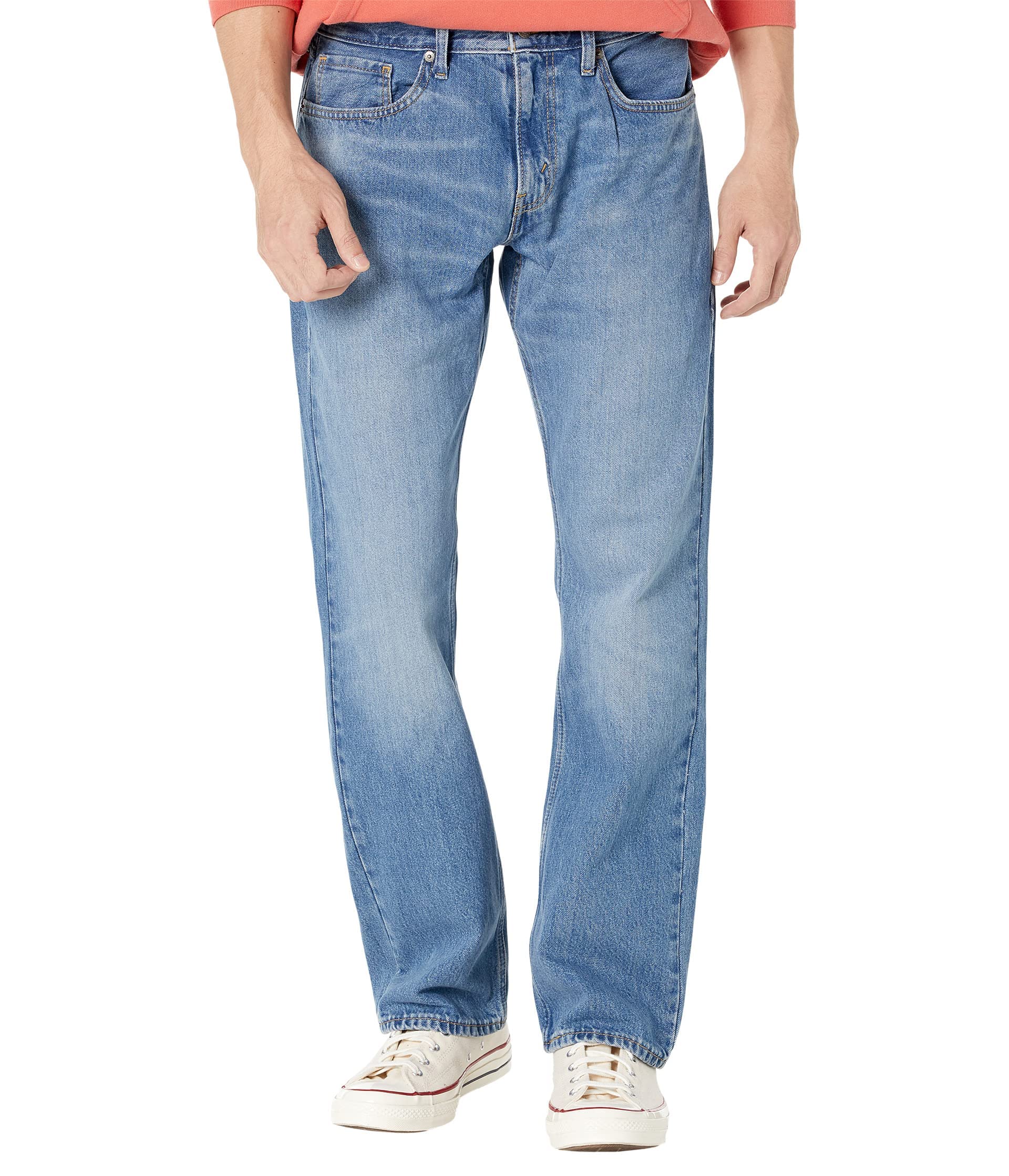 Signature by Levi Strauss & Co. Gold Men's Relaxed Fit Flex Jeans (Available in Big & Tall), (New) Atlas, 36Wx29L