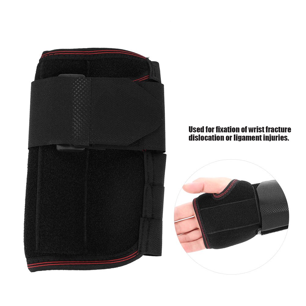 Uxsiya Wrist Support Adjustable Breathable Wrist Brace Splint Ligament Injury Arm Protection Strap Perfect for Carpal Tunnel Arthritis Tendonitis Sprains and More(Right)