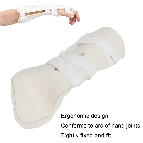 Wrist Splint, Wrist Wraps Adjustable Buckle Ergonomic Design for Sprain for Carpal Tunnel for Sports Injuries for Joint Instability(Left Hand, L)