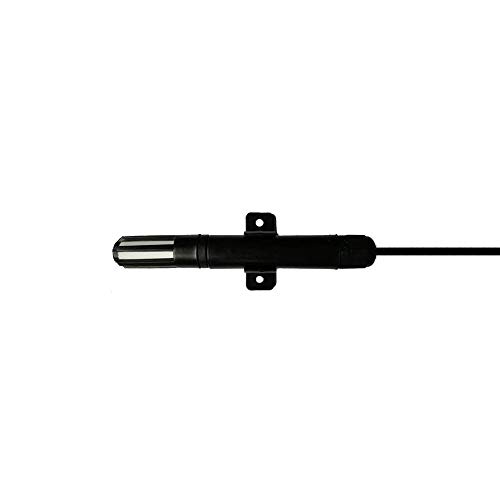 Taidacent SHT30 SHT31 High Precision Waterproof Digital Temperature Sensor 1M Cable Water Resistant Temperature and Humidity Sensor Air Temperature and Moisture Measurement (SHT31, Shielded Cable)