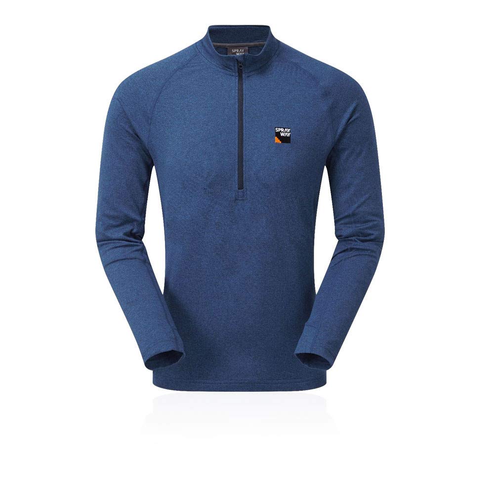 Sprayway Mens Dako Half-Zip, Blazer, Large