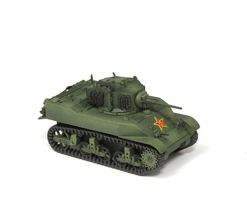 S-Model Chinese Army M5A1 Light Tank 1949 1/72 ABS Tank Pre-builded Model