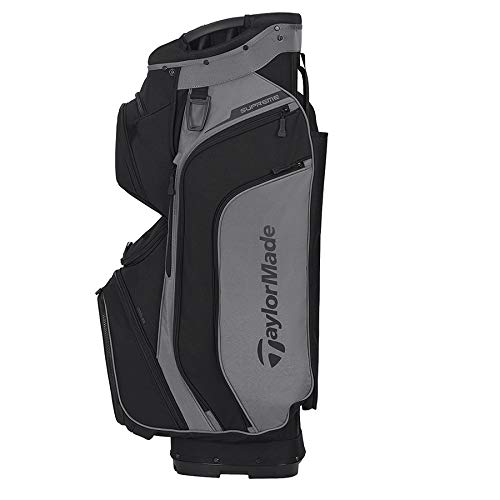 TaylorMade Supreme Cart Bag, Grey Dark/Black