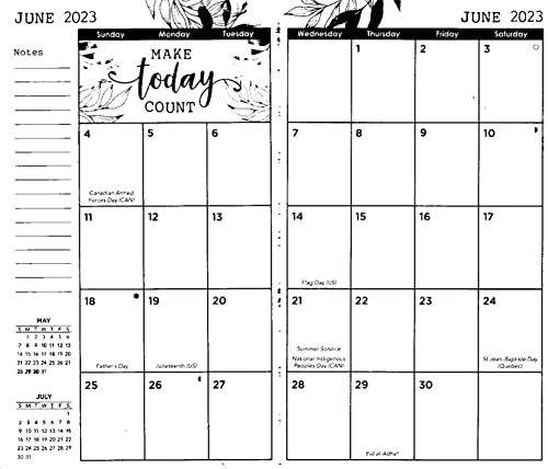 Where There is Love 2023 - 2024 2-Year Pocket Planner / Inspirations Calendar / Organizer - Monthly Page Format