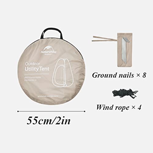 Premium Portable Dressing Room Pop Up Shower Privacy Tent Spacious Dressing Changing Room with Carrying Bag for Toilet Camping Biking Beach Elegant
