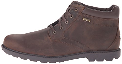 Rockport mens Storm Surge Water Proof Plain Toe chukka boots, Tan, 9.5 US