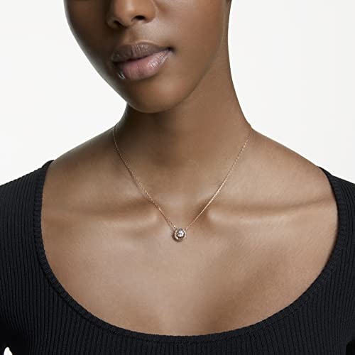 SWAROVSKI Women's Una Crystal Jewelry Collection, Rose Gold Tone Finish
