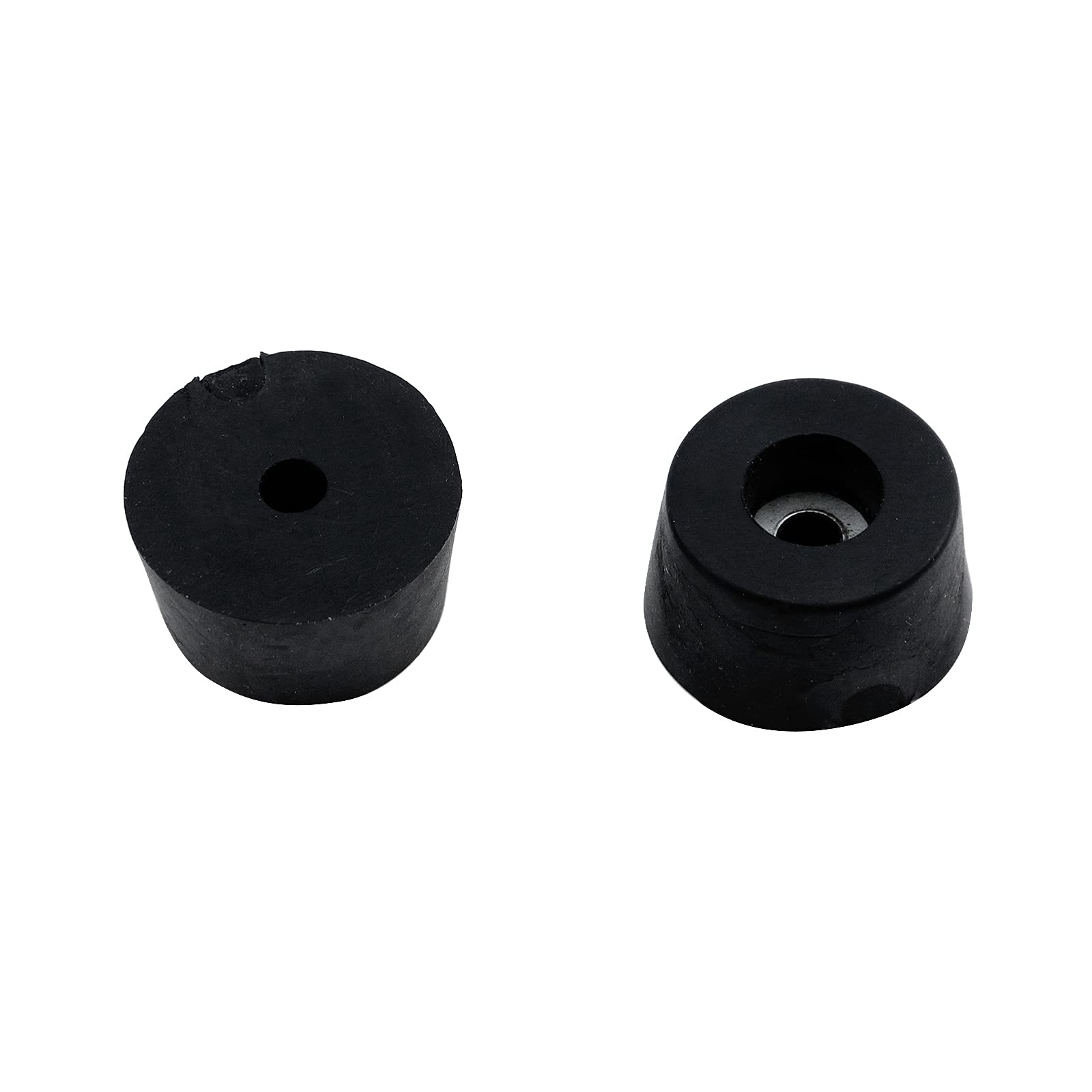 Woogim Hardware 20 Pack 1.3 * 0.7 Inch Black Rubber Non Slip Feet Pads for Case Amplifier Cabinet Speaker