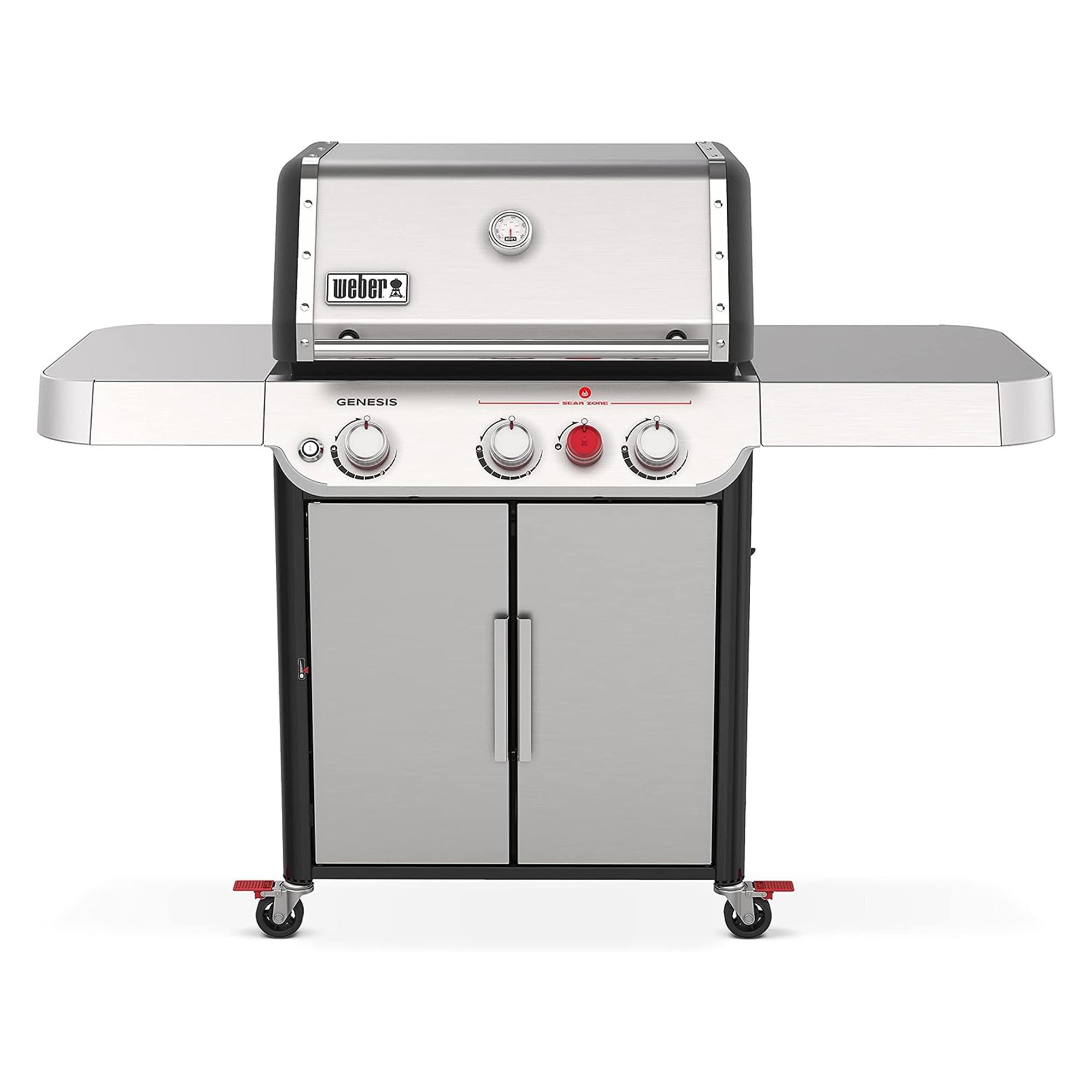 Weber Genesis S-325S Liquid Propane Gas Grill, Stainless Steel
