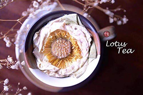 Tea Lotus Flower Tea Herbal Dried Whole Blossom - 5 per Box