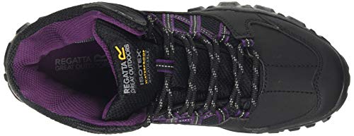 Regatta Women's Low Rise Hiking Boots, Black Prune, 10