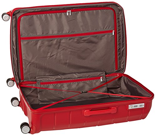 Samsonite Octolite Spinner Carry-On Luggage Large Red Suitcase