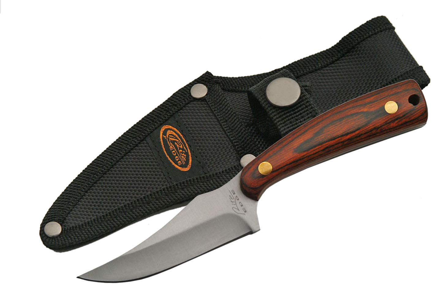 Rite Edge Wood Trailing Point Skinning Knife
