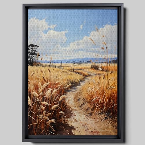 Samsung Frame TV Art Wildflower Field, Flower Meadow, Vintage print, print print, Wall Art, Home Decor