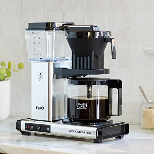 Technivorm Moccamaster 53927 KBGV 10-Cup Coffee Maker Butter Yellow, 40 Ounce, 1.25l