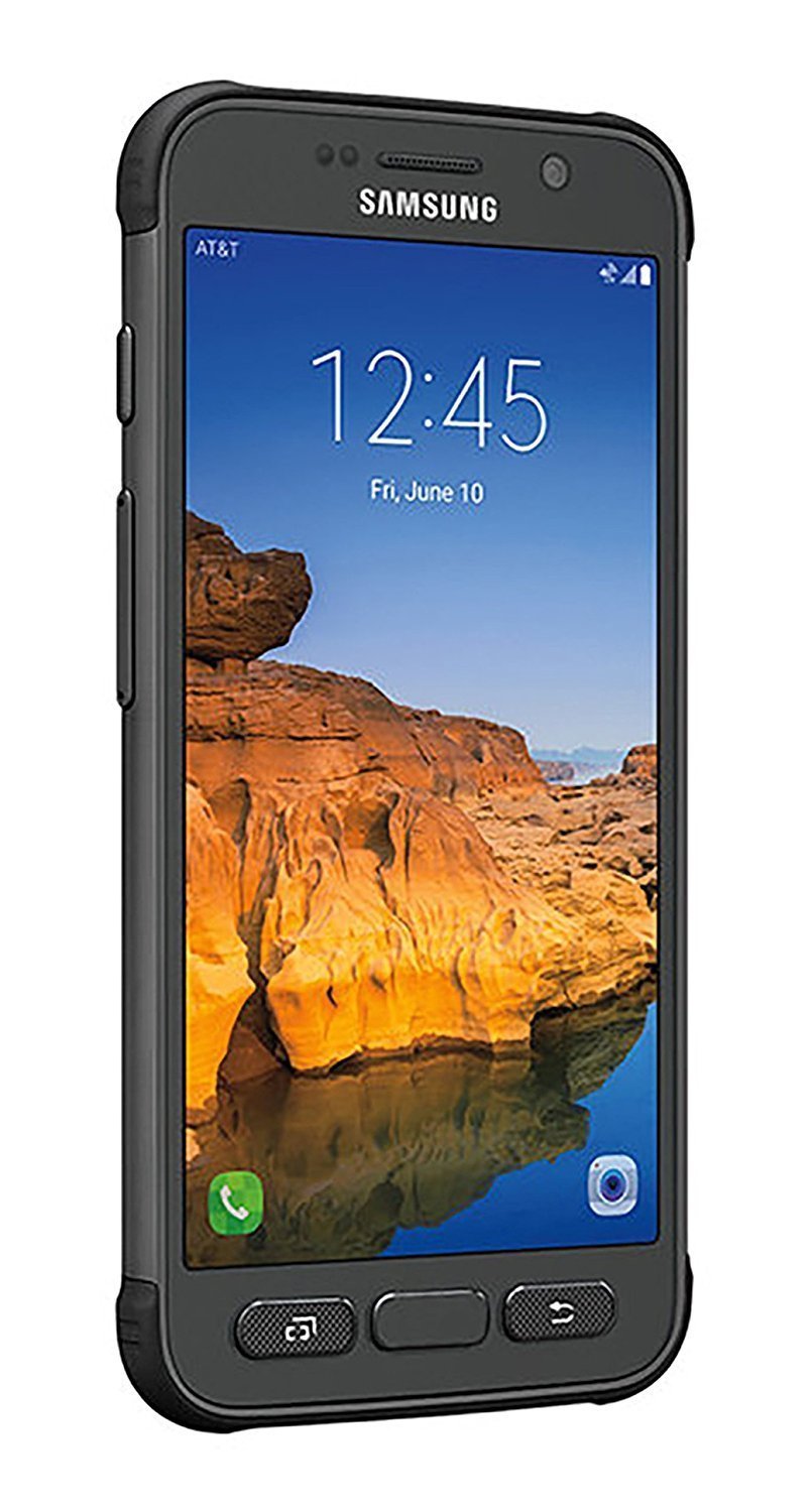 Samsung Galaxy S7 Active G891A 32GB GSM Unlocked Shatter-Resistant, Extremely Durable Smartphone w/ 12MP Camera (Gray)