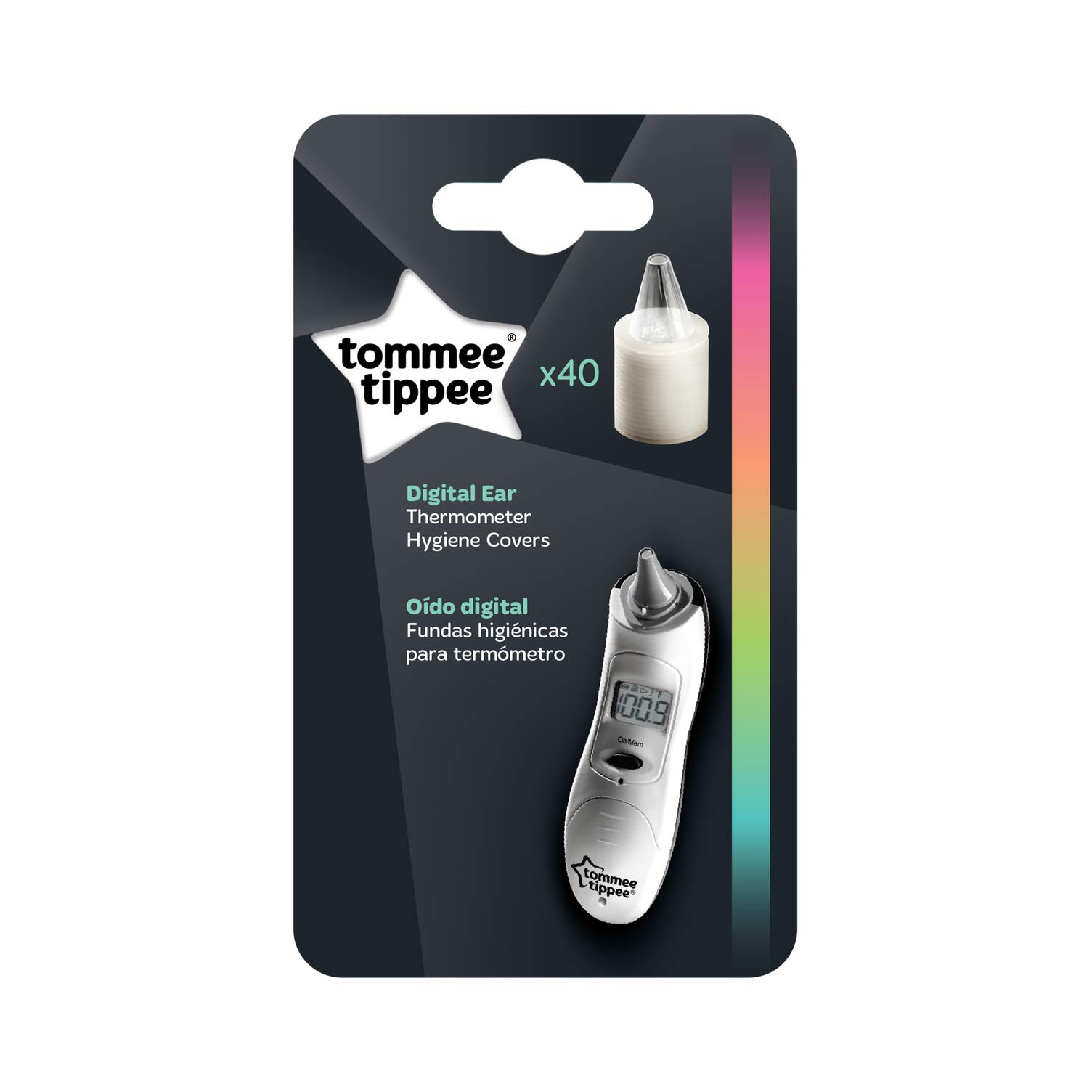 Tommee Tippee Digital Ear Baby Thermometer Hygiene Cover Replacements β 40 Count