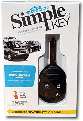 Simple Key Programmer Bundle with Key(s) and Cord - Designed for Ford and Lincoln Vehicles: Program Key Yourself