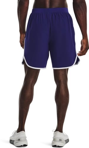 Under Armour Men's HIIT Woven 8-Inch Shorts, (468) Sonar Blue / / White, Medium