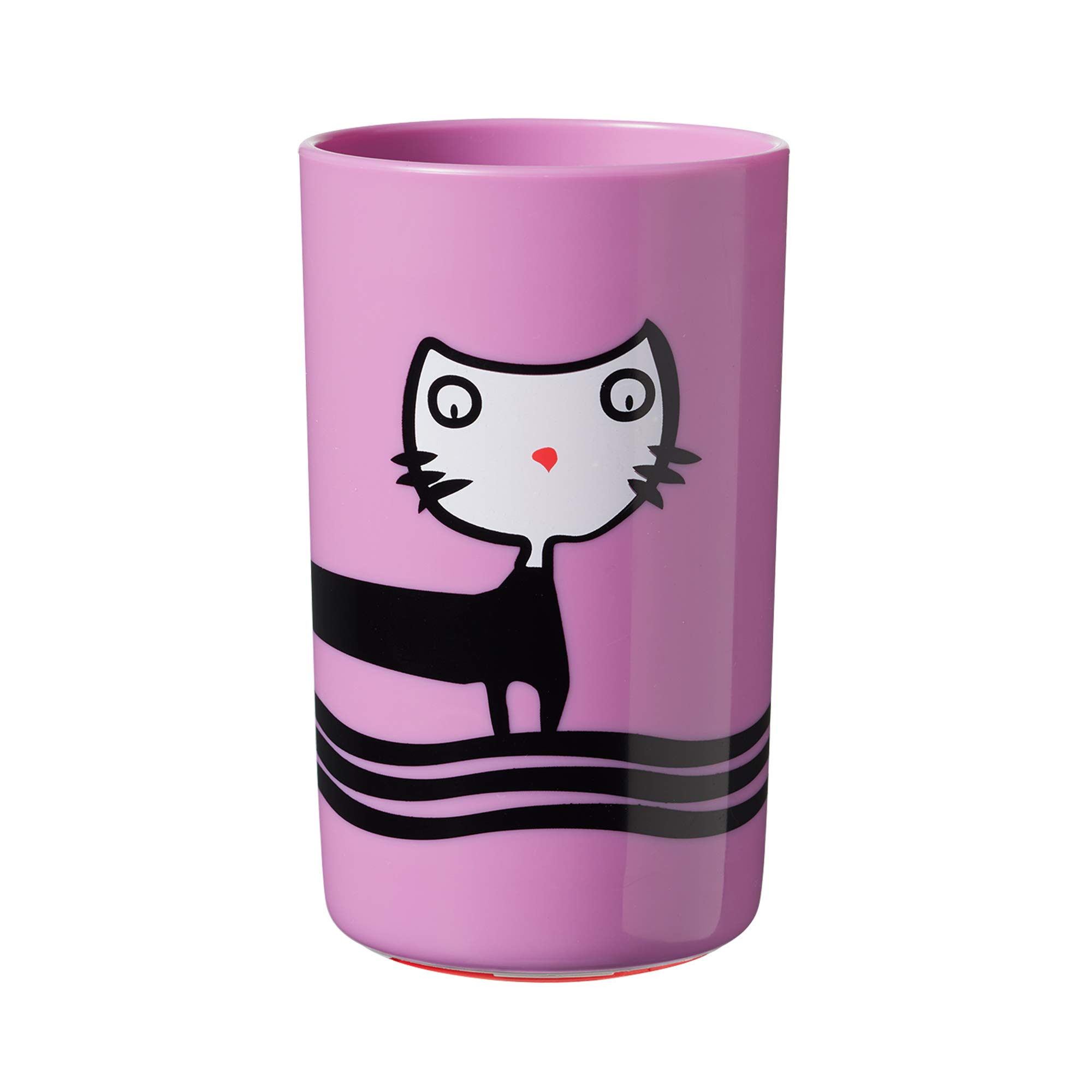 Tommee Tippee No Knock Transition Toddler Cup with Clevergrip Base, Cat & Fox, 18+ Months