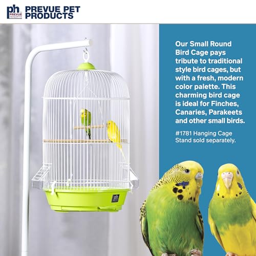 Prevue Hendryx SP31999G Classic Round Bird Cage, Green,1/2"