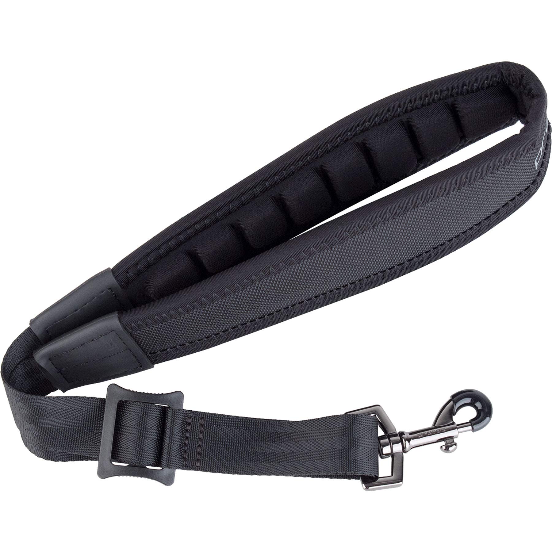 Protec NLS305M 24-Inch Ballistic Neoprene Less-Stress Saxophone Neck Strap with Coated Metal Hook,Black