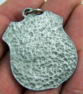 Religious Gifts Pewter Saint Michael Patron of Police Pray for Us Medal, 1 1/2 Inch